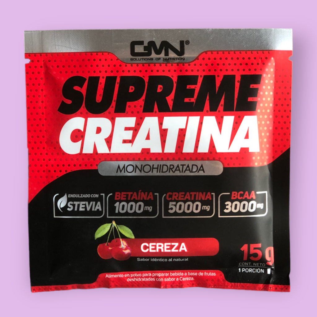 GMN Supreme Creatina Monohidratada En Sobre x 15g - Persano.co