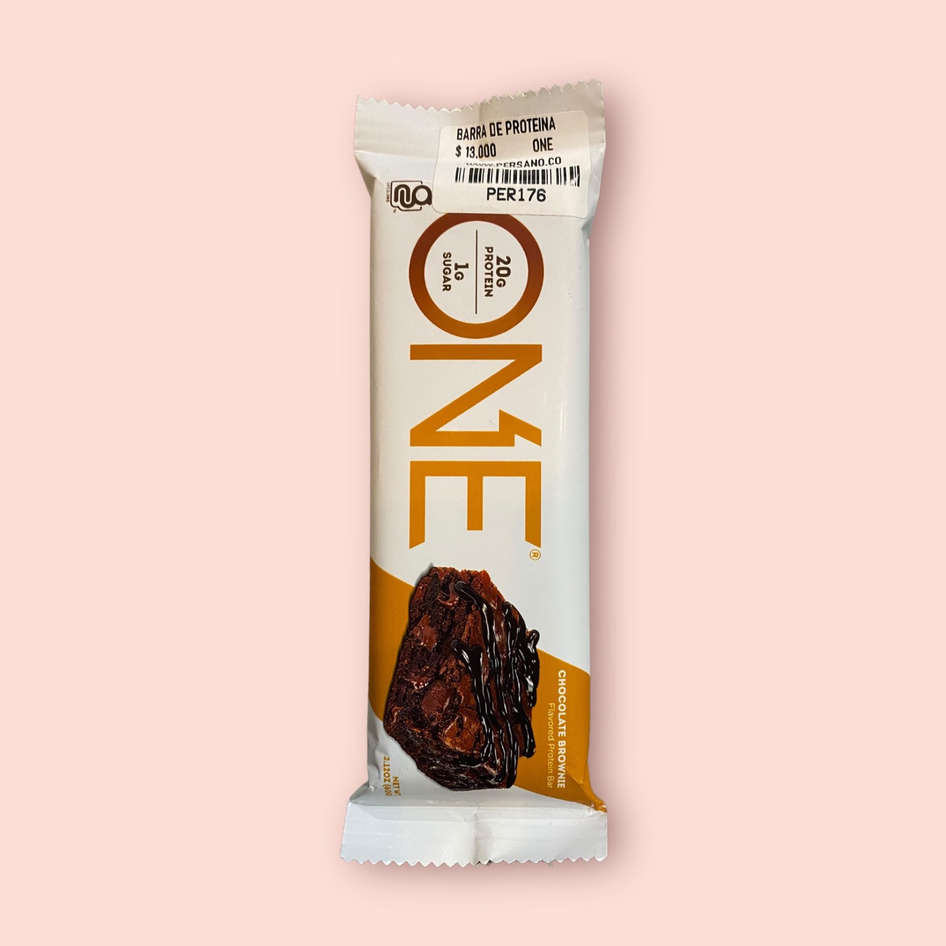 ONE Barra de Proteína Sabor a Chocolate Brownie 60gr - Compra en Persano.co