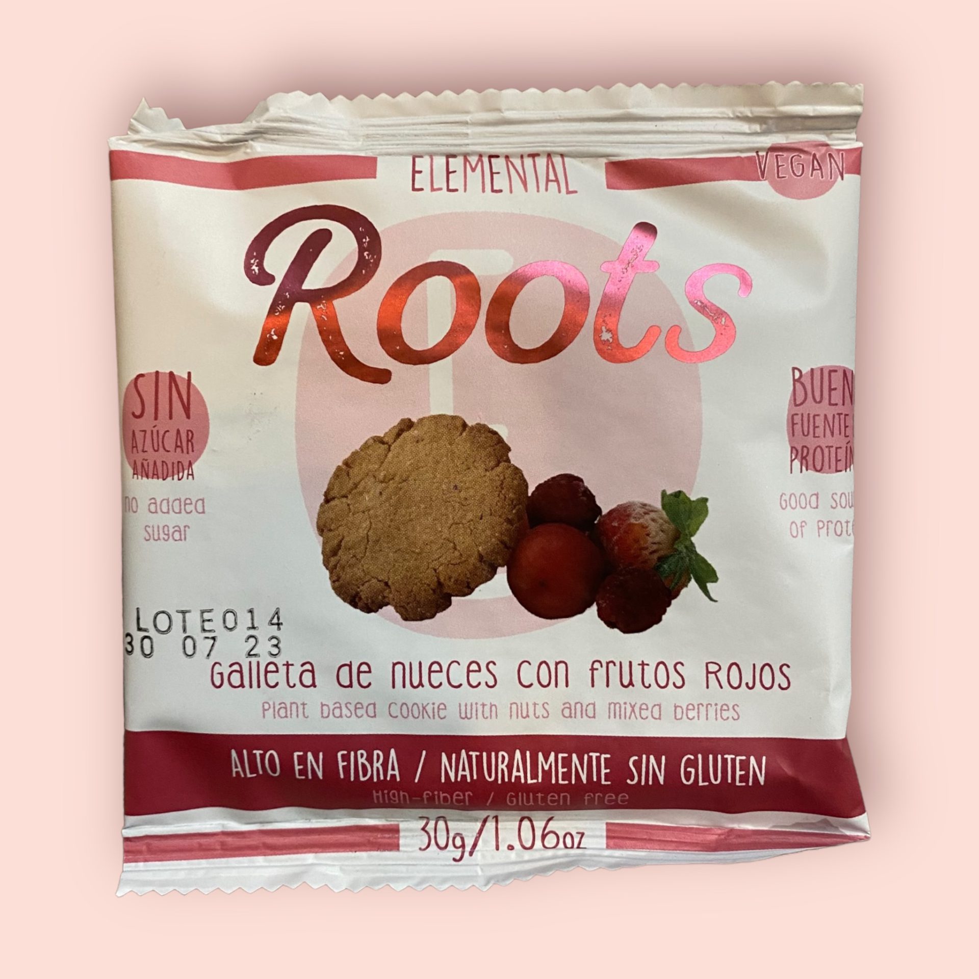 Roots Elemental Galleta de Frutos Rojos - Persano.co