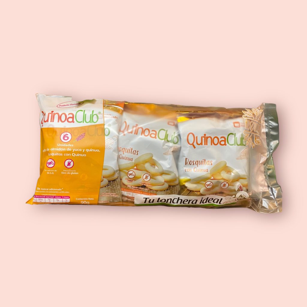 Quinoa Club Rosquitas De Quinua Natural x 6 Unidades - Persano.co
