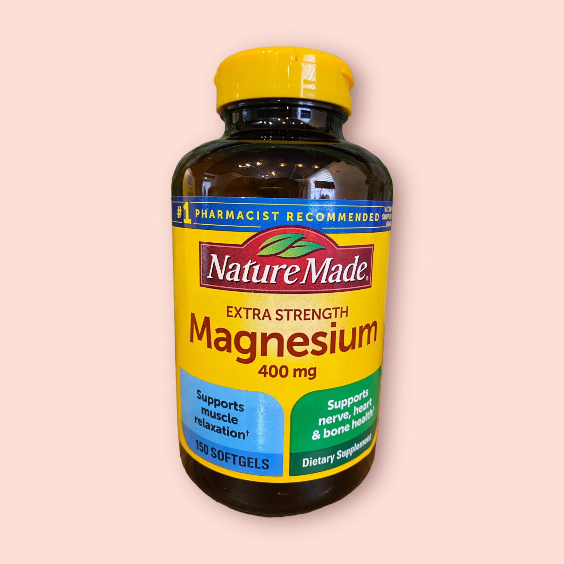 Nature Made Magnesio Extra Fuerte 400mg - Persano.co