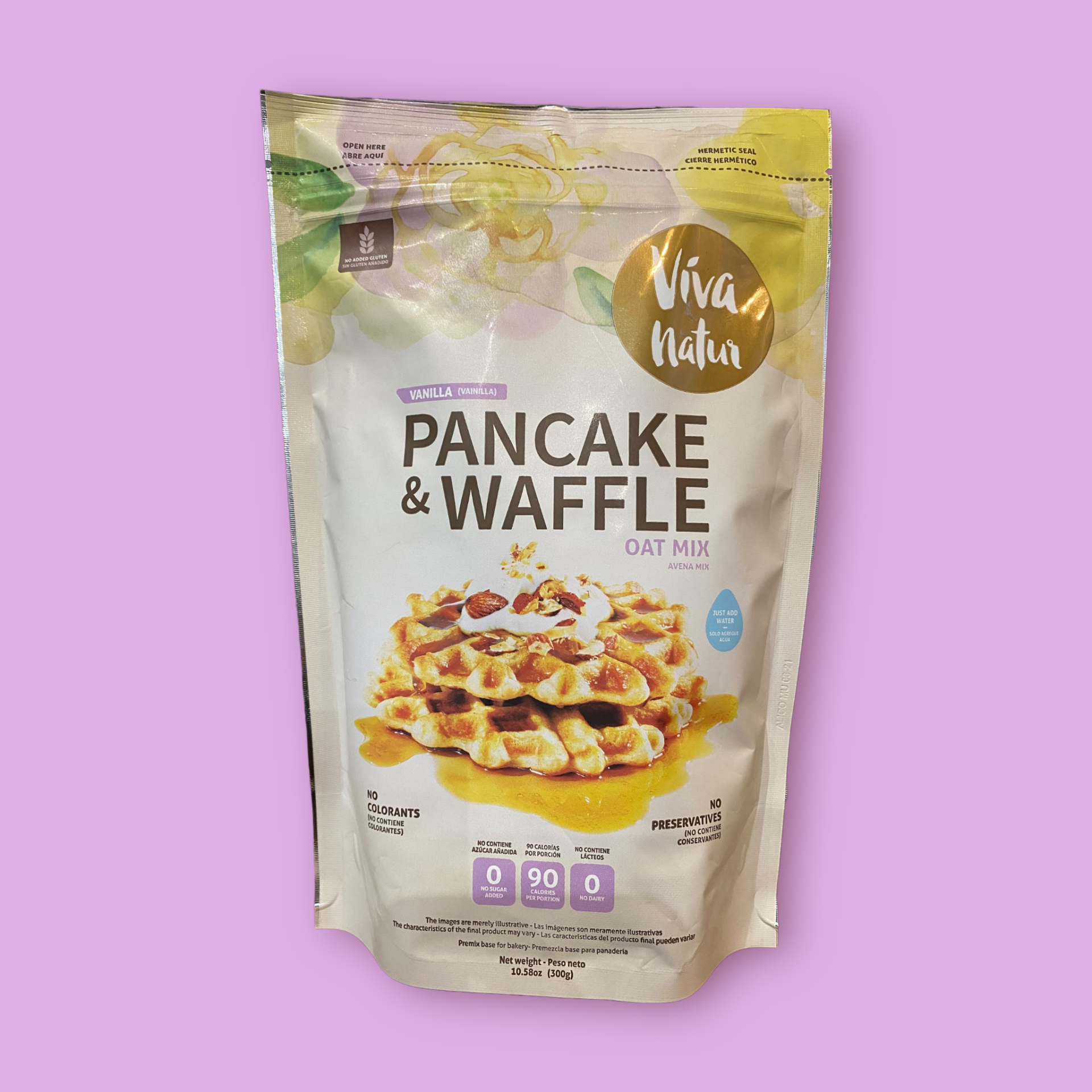 Viva Natur Pancake y Waffle De Vainilla x 300g - Compra en Persano.co