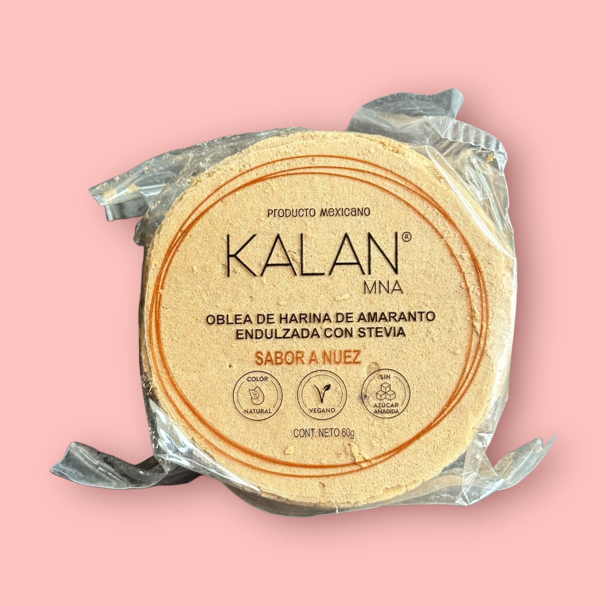KALAN Oblea Con Harina De Amaranto Sabor a Nuez 60gr - Persano.co