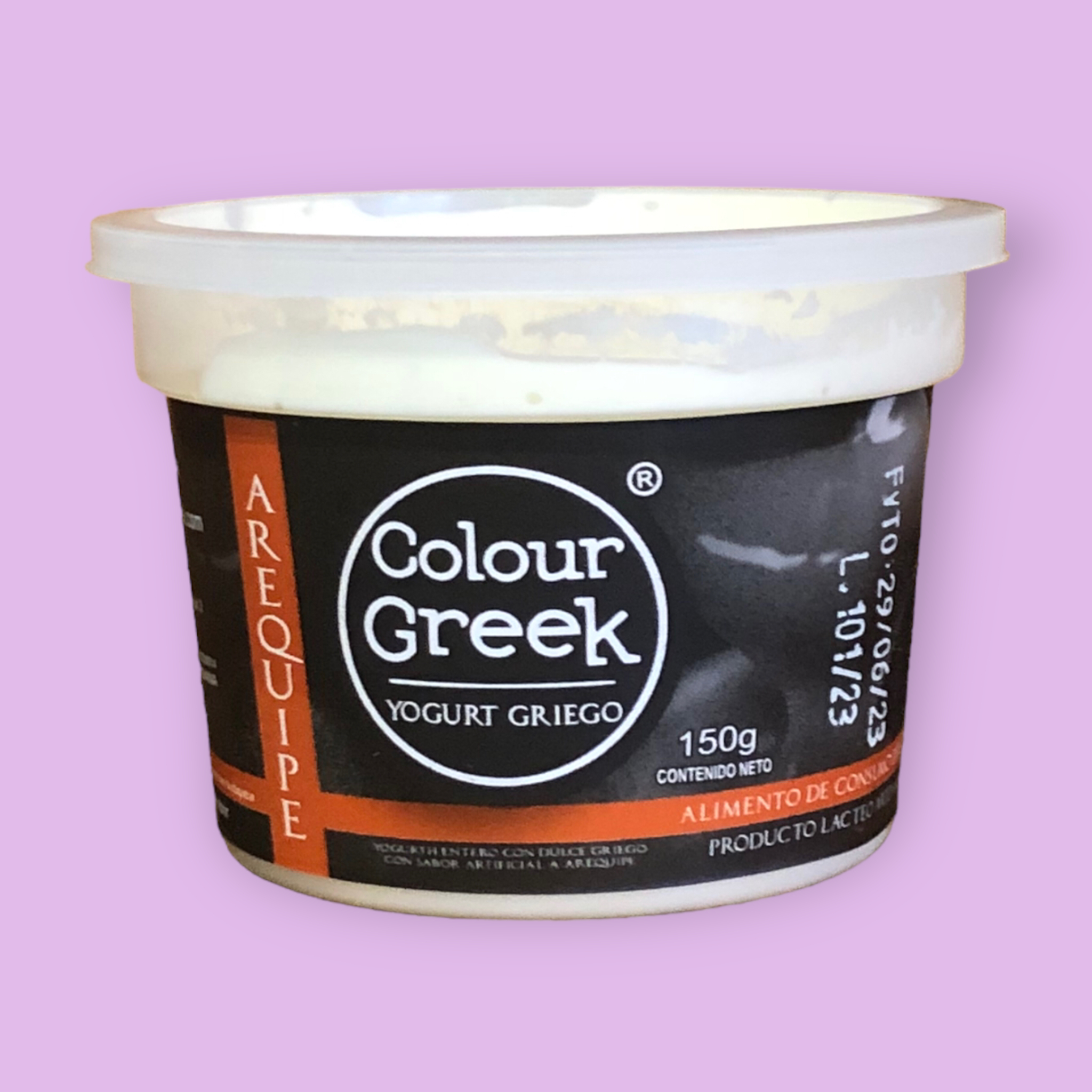 Colour Greek Yogurt Griego Personal Sabor Arequipe 150g - Persano.co