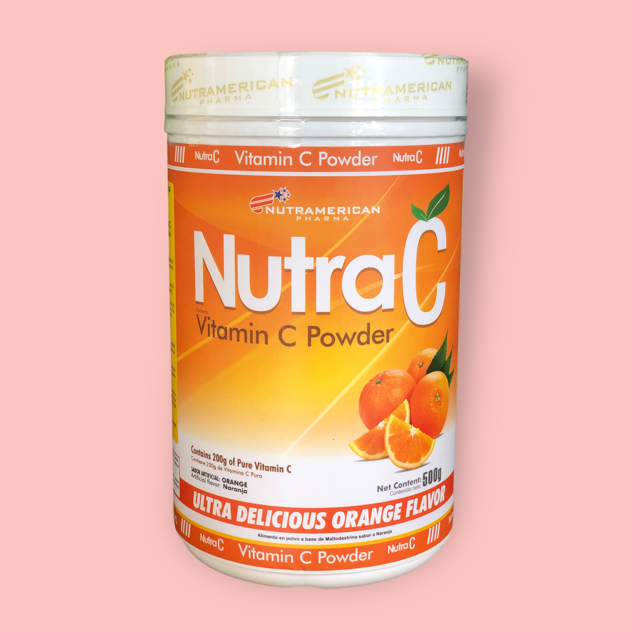 Nutramerican Vitamina Nutra C En Polvo x 500gr - Persano.co