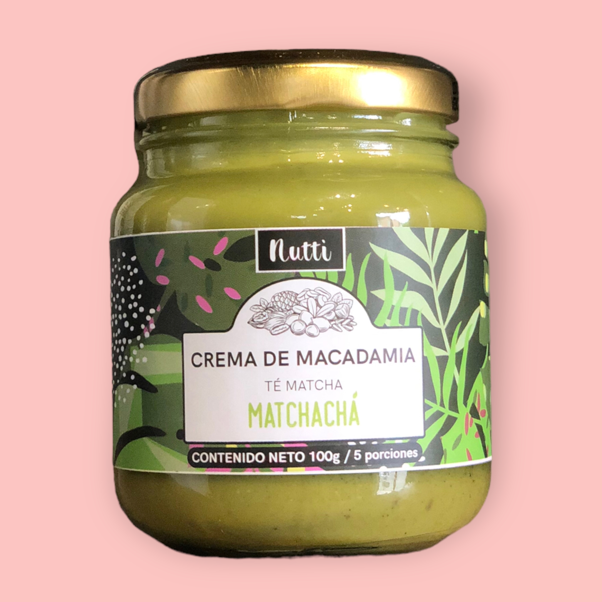 Nutti Crema De Macadamia Matchahá 100g - Compra en Persano.co