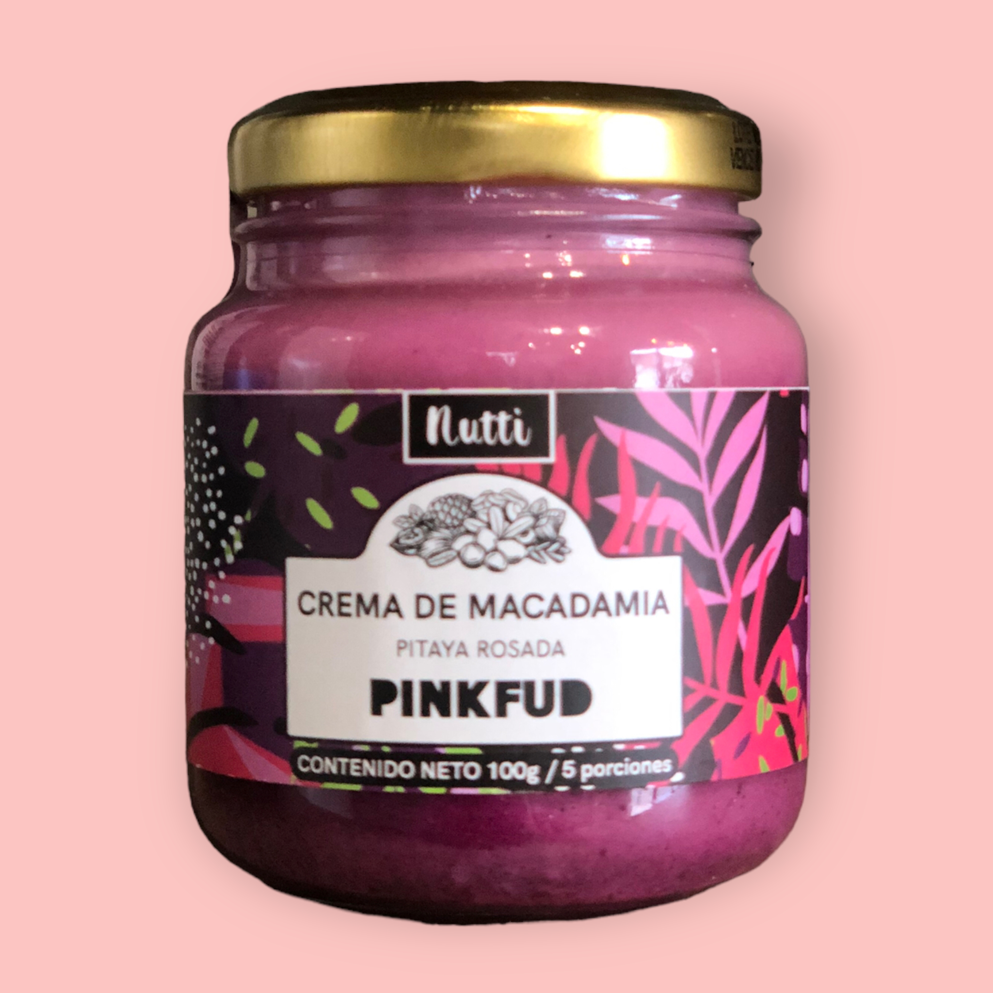 Nutti Crema De Macadamia Pinkfud 100g - Compra en Persano.co