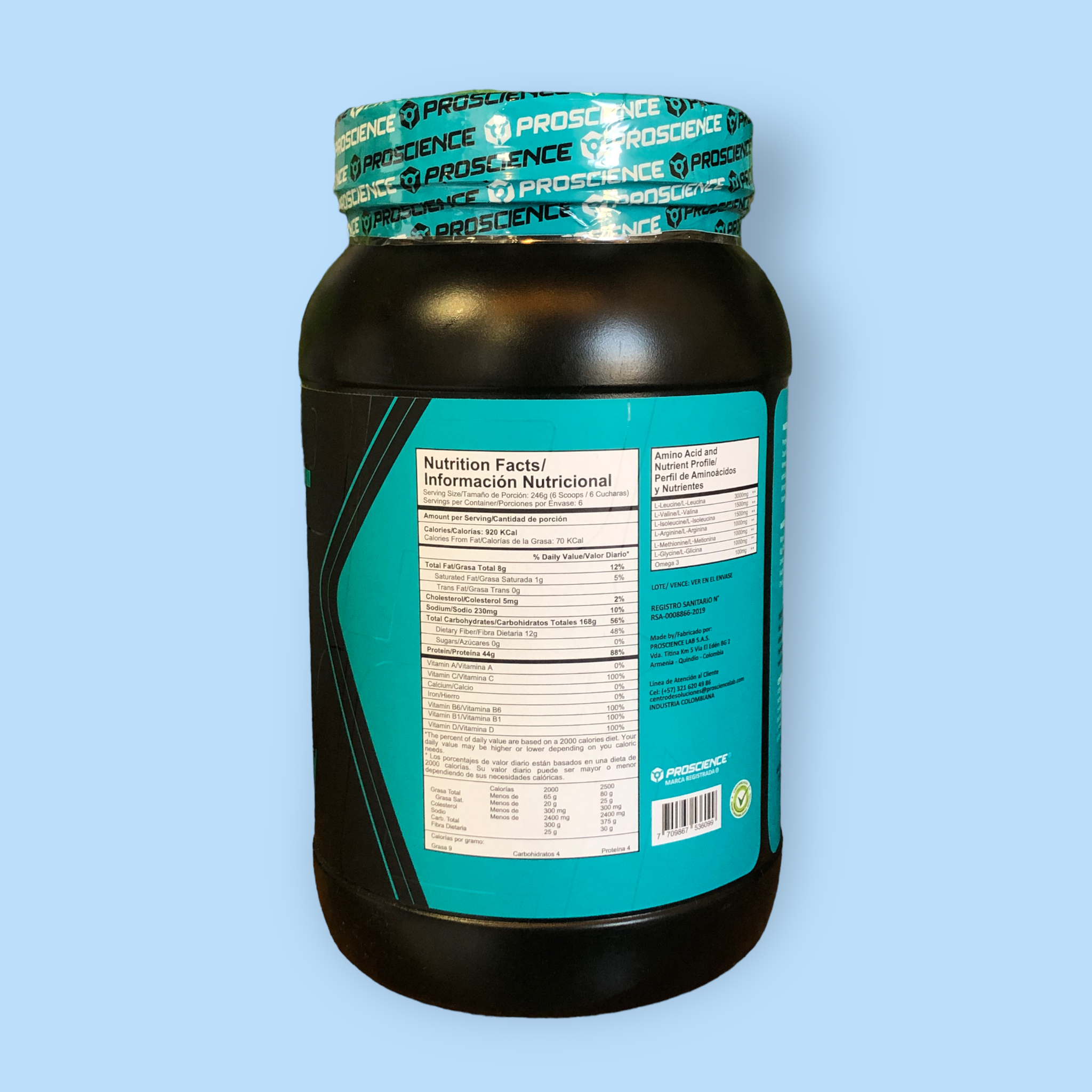 Proscience Proteina Smart Gainer De Coco 3 Libras - Persano.co