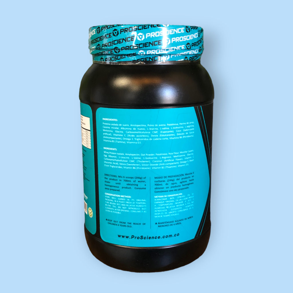 Proscience Proteina Smart Gainer De Coco 3 Libras - Persano.co