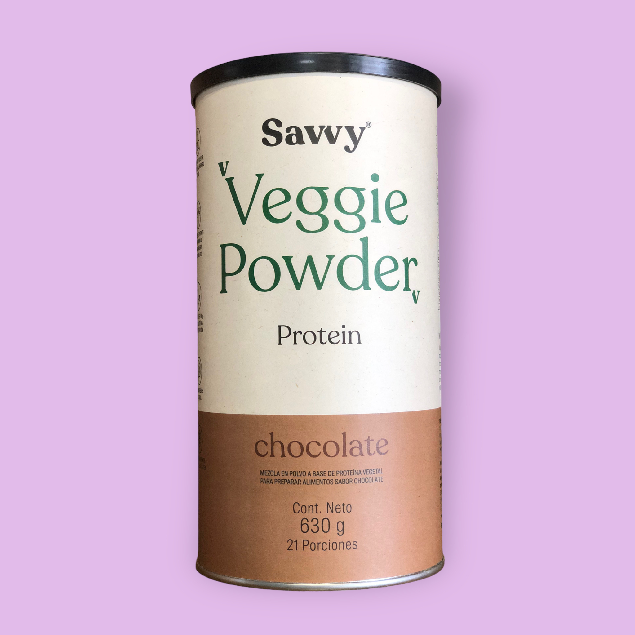 Savvy Proteina Veggie Powder Chocolate 630gr - Persano.co