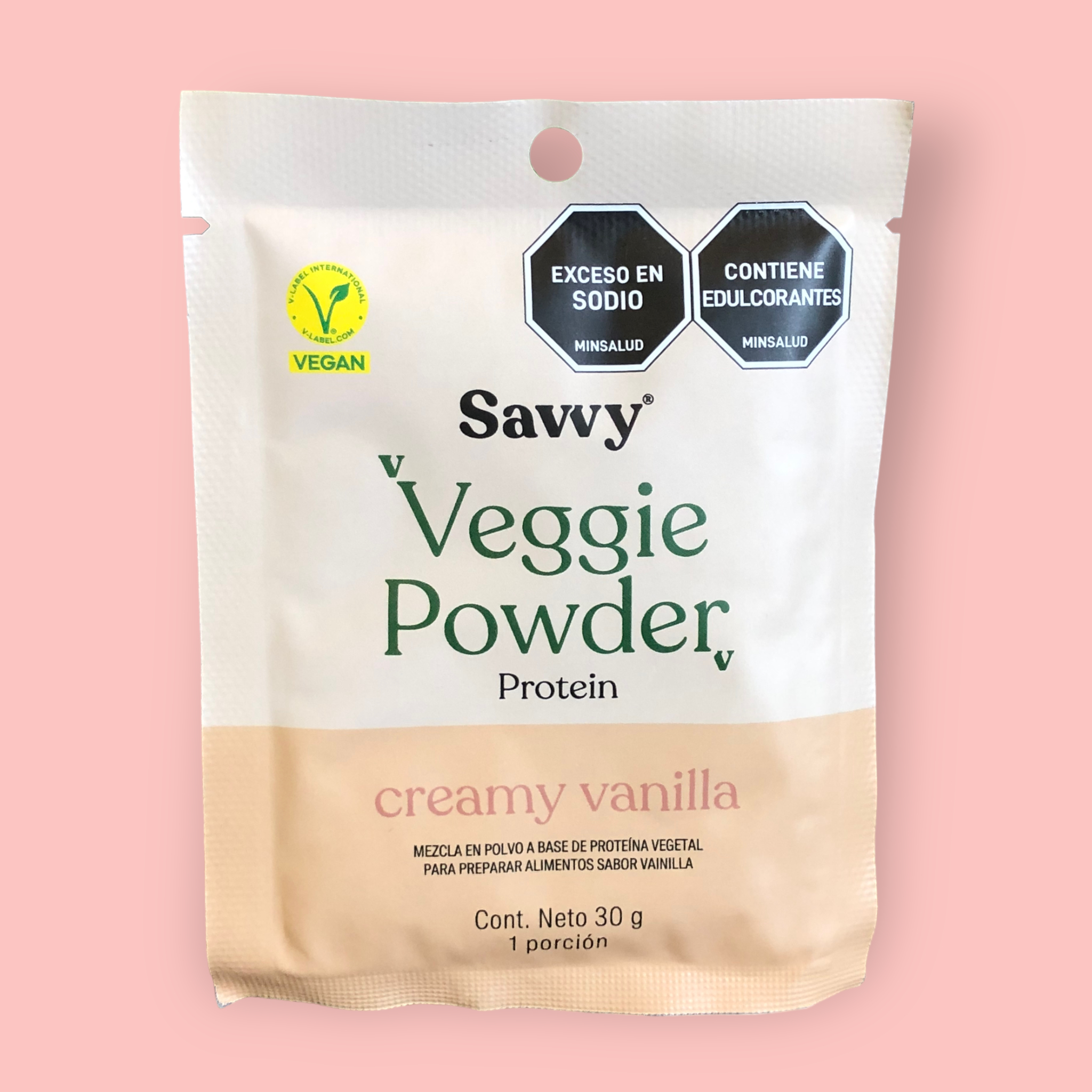 Savvy Proteina Veggie Powder Creamy Vainilla Sachet x 30g - Compra en ...