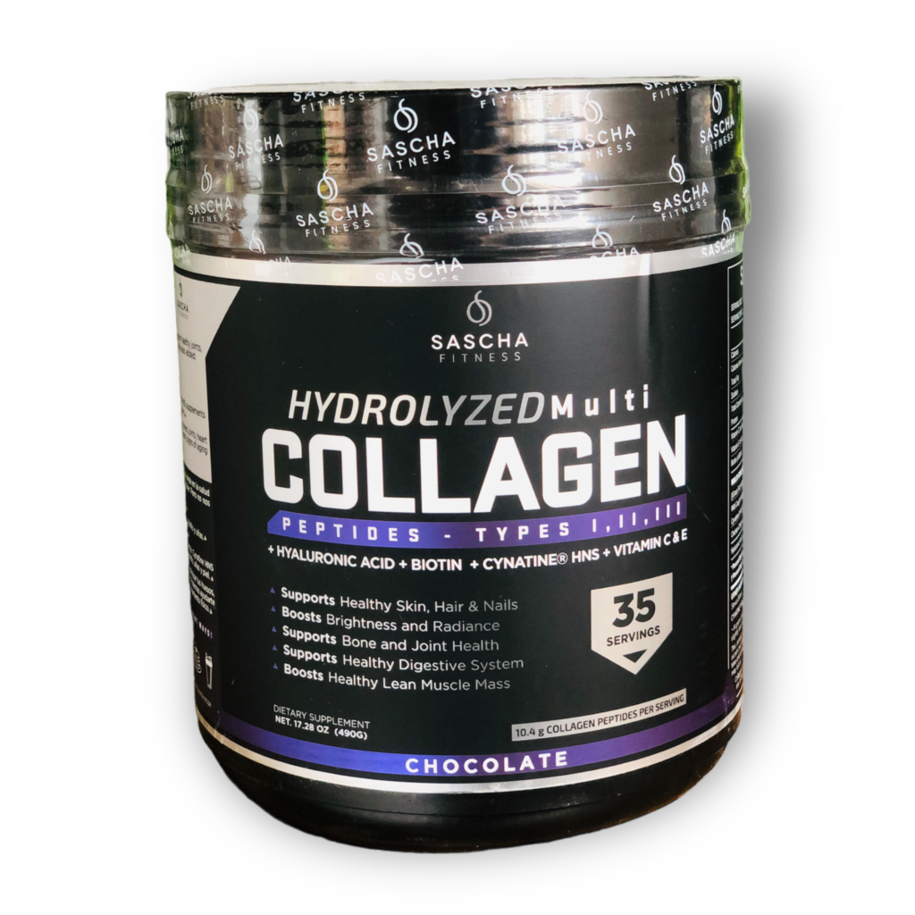 Sascha Fitness Colageno Hidrolizado Sabor Chocolate 490g - Persano.co