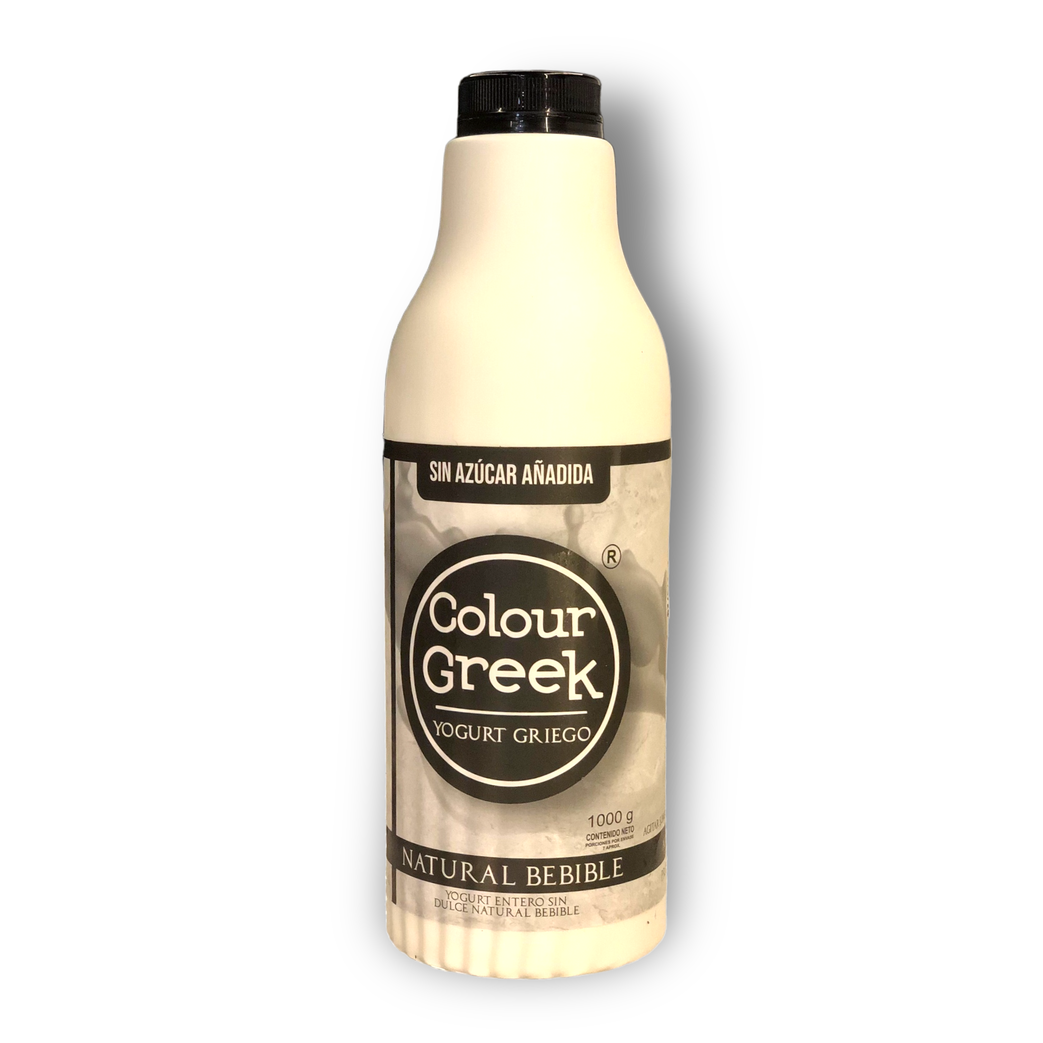 Colour Greek Yogurt Griego Bebible Natural Sin Azúcar 1000g - Persano.co