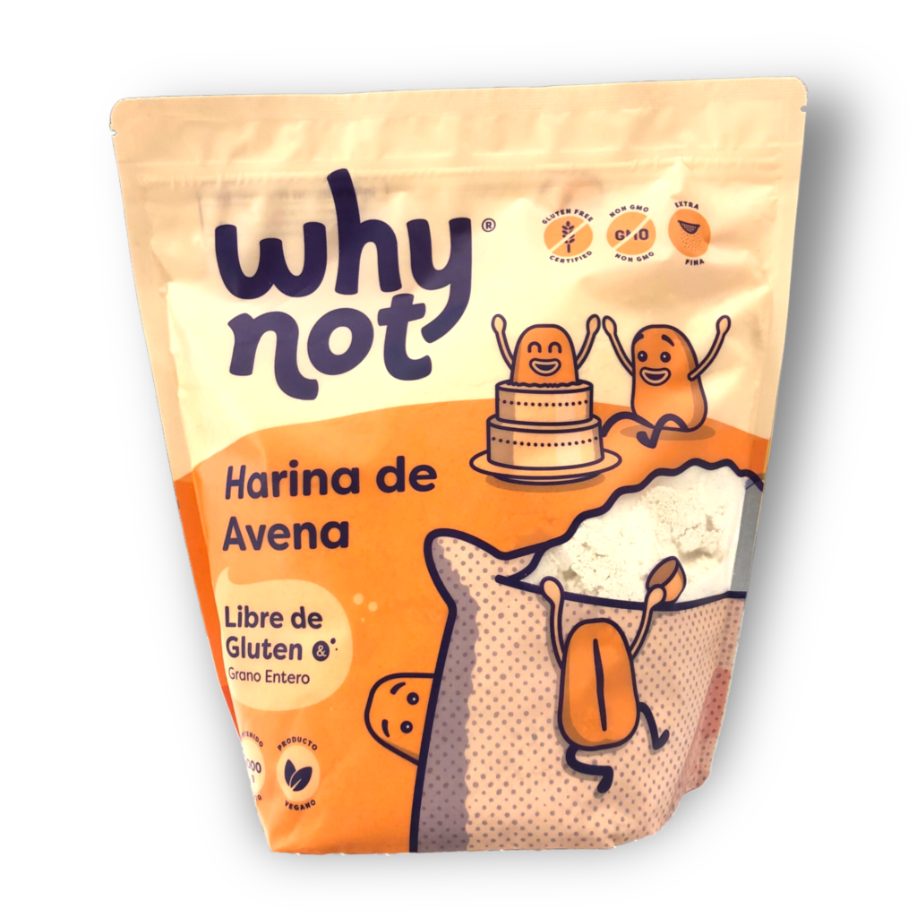 Why Not Harina De Avena Libre de Gluten 1000gr - Persano.co