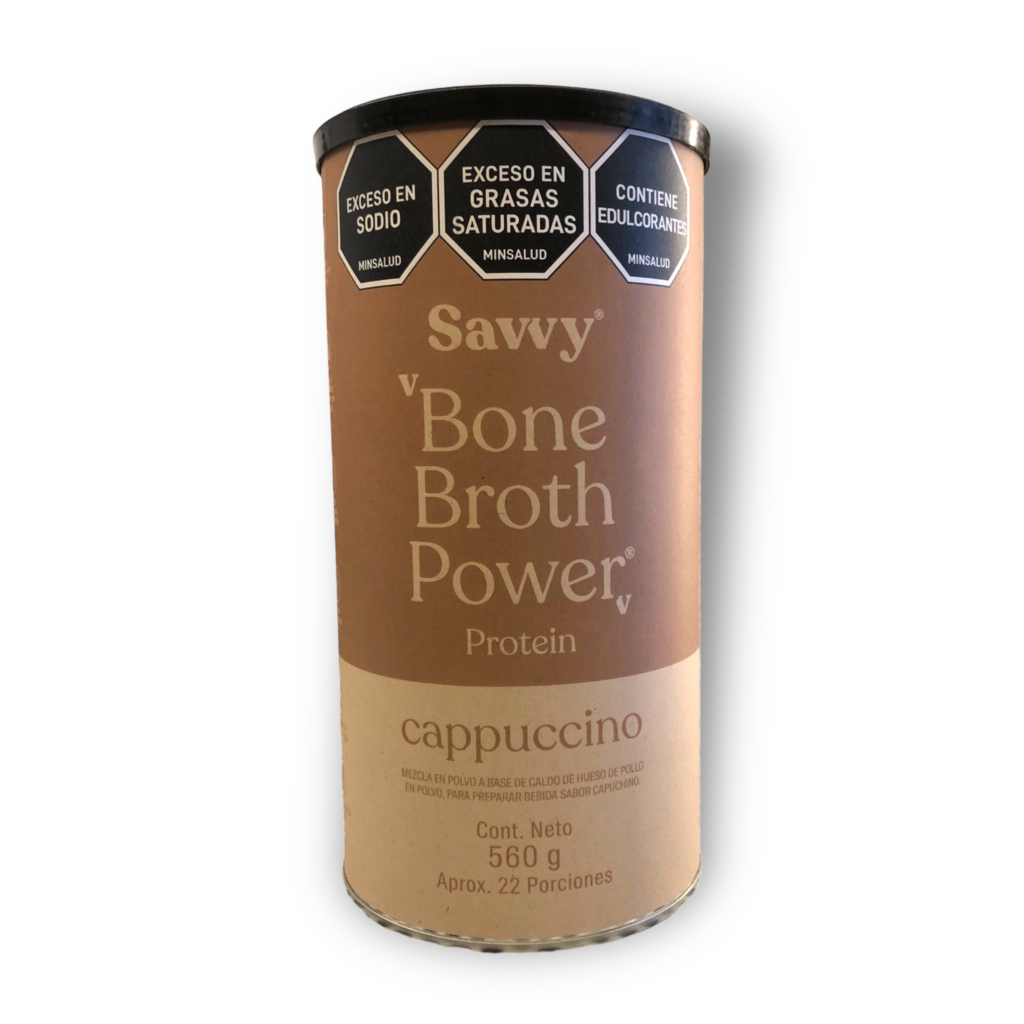 Savvy Proteina Bone Broth Power Capuccino 560g - Persano.co
