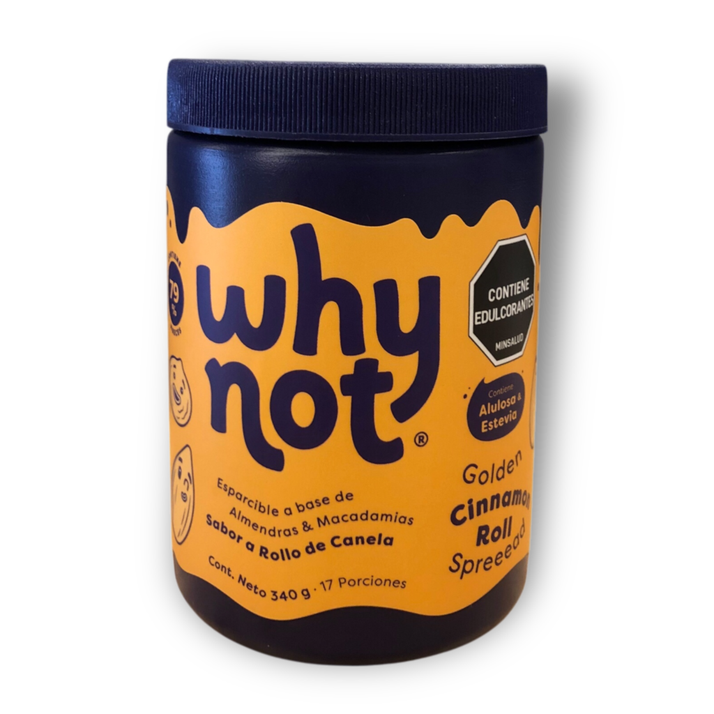 Why Not Esparcible De Almendras y Macadamia Sabor Canela XL 340g ...