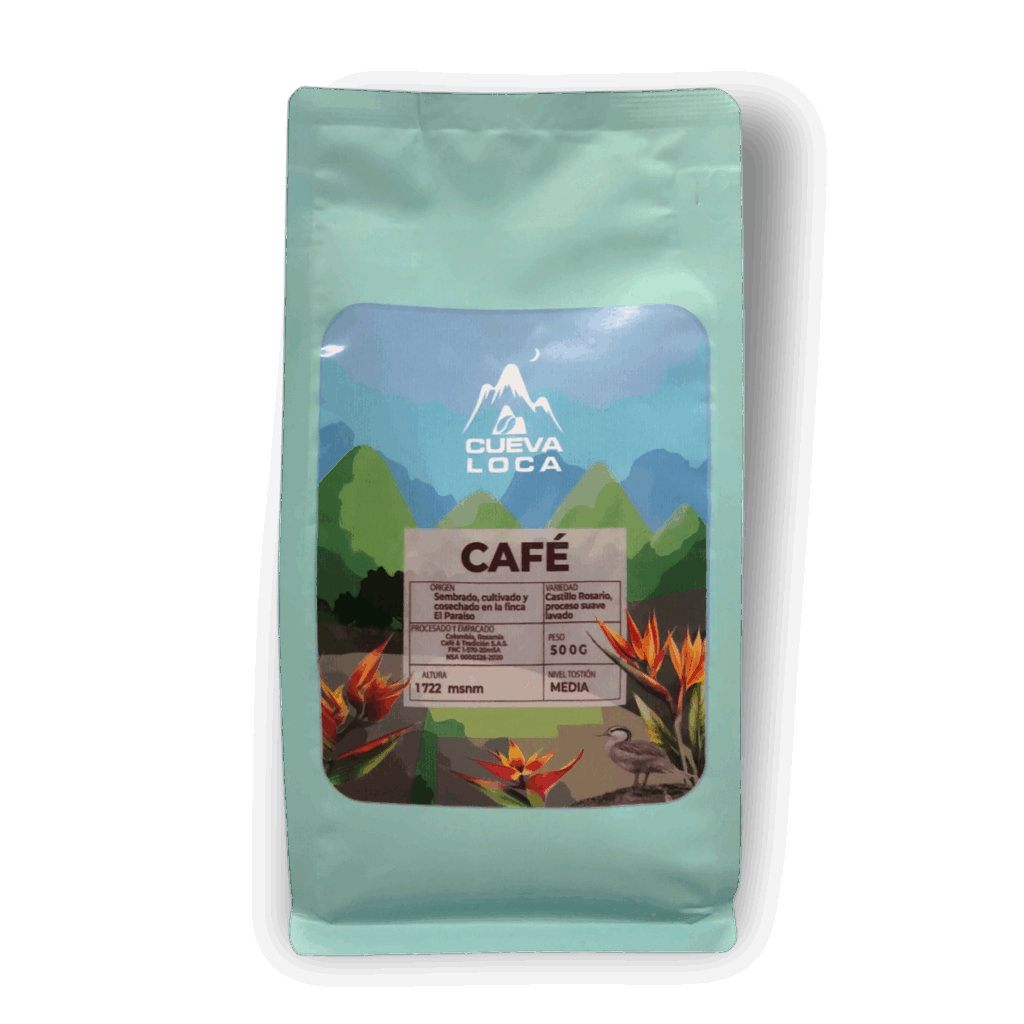 Cueva Loca Café Molido Tostión Media 500g - Persano.co